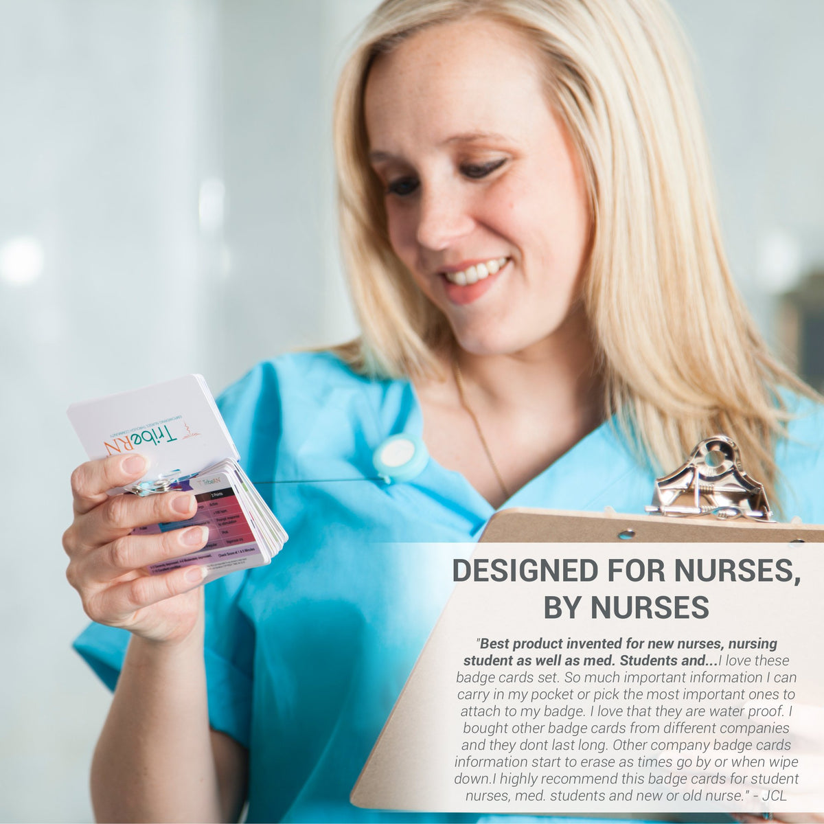 BadgeGuru Set - 33 Nursing Badge Reference Cards - Tribe RN